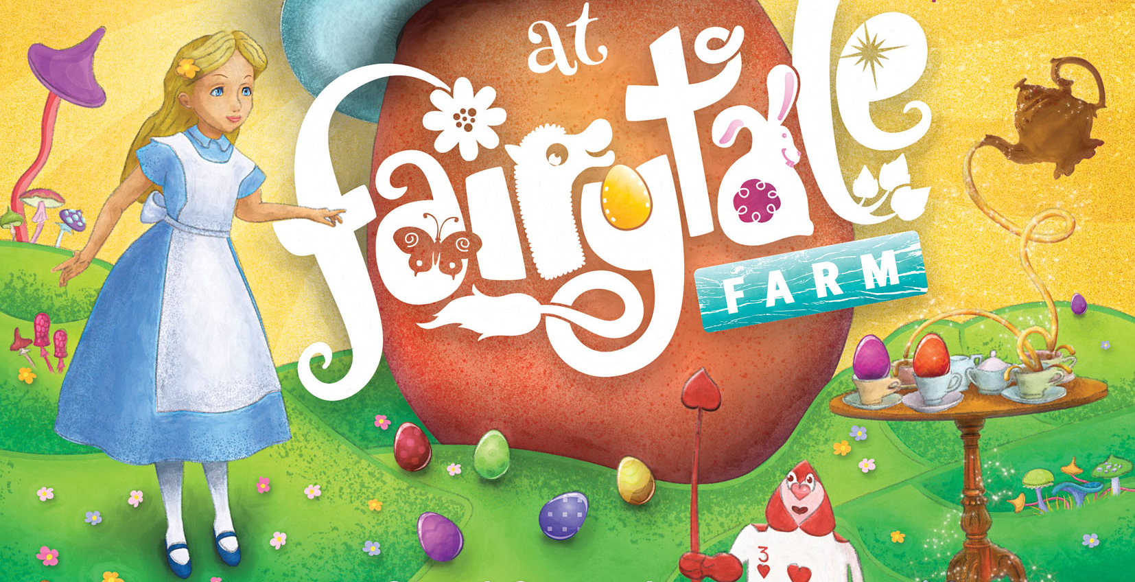 Alice in Wonderland comes to Fairytale Farm : Fairytale Farm