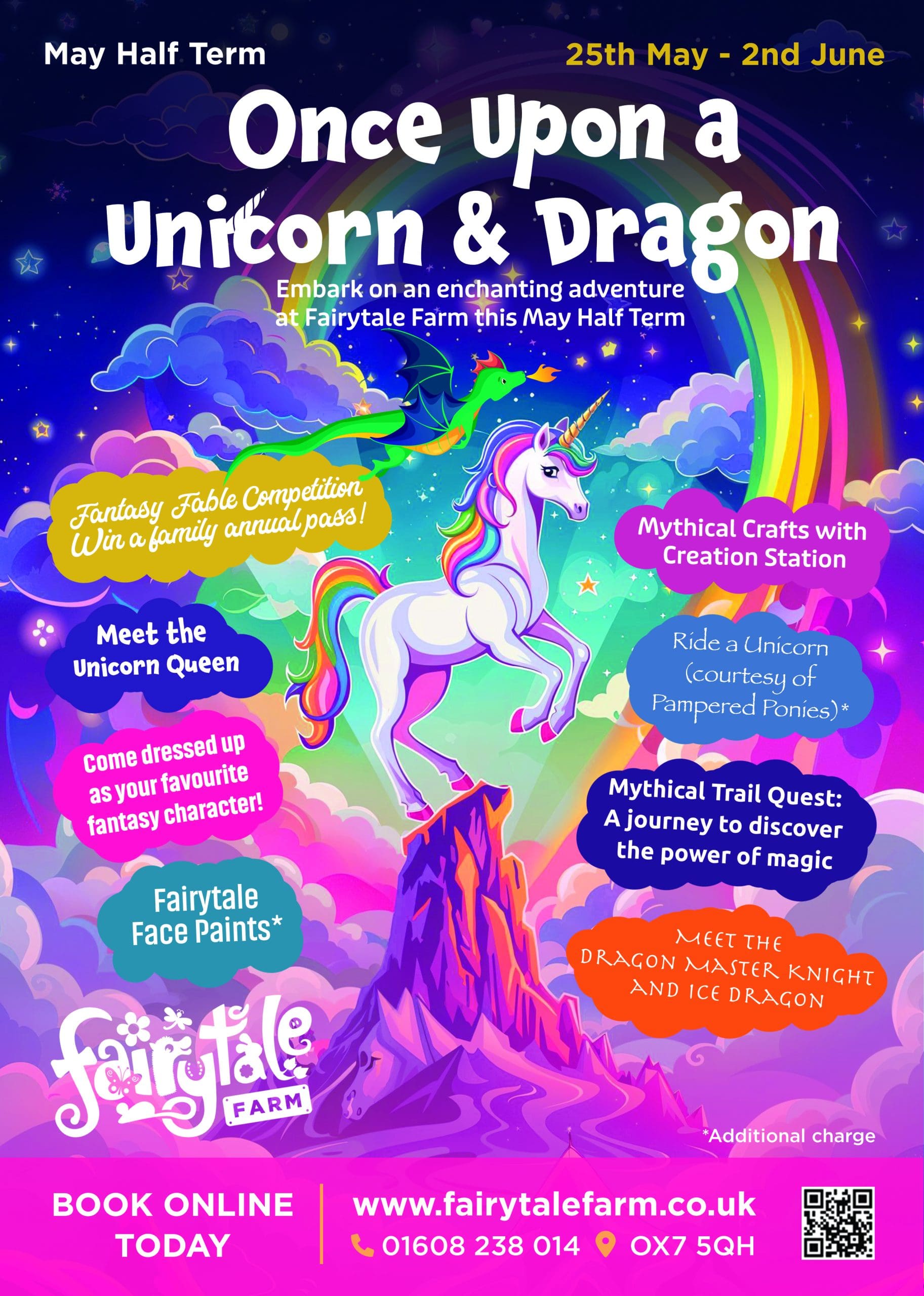 Fairytale Farm Presents: Once Upon a Unicorn and Dragon : Fairytale Farm